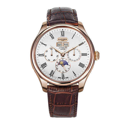 Marben Watches Courbet Metal Men’s KURVE500-04 – Marben 1945 Luxury Watches