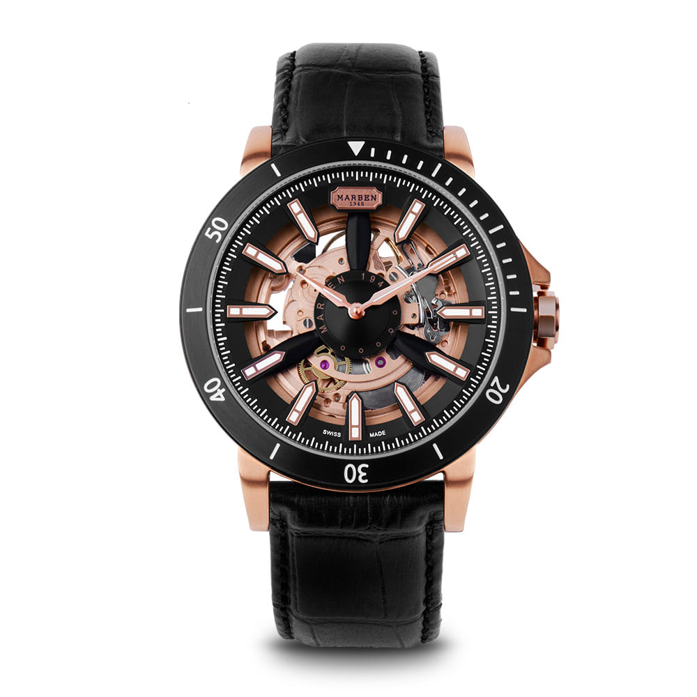 Marben Watches Gestalt Leather Men’s GESTALT300-23.LW – Marben 1945 ...